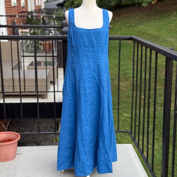 Lilly Pulitzer | Dresses | Lilly Pulitzer Calina Linen Midi Dress In ...
